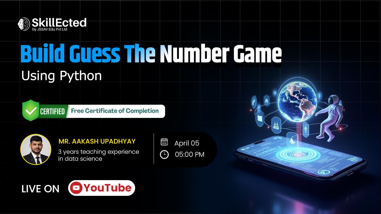 Build Guess The Number Game Using Python – Live Bootcamp