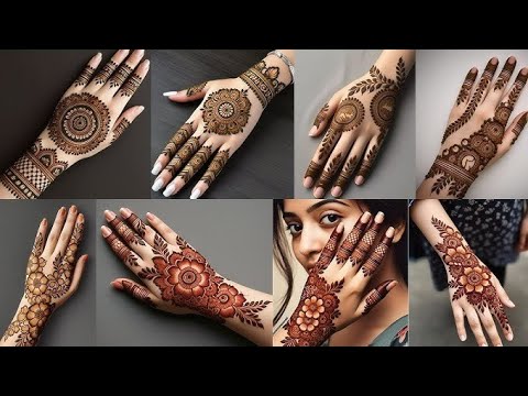 beautiful mehndi design 2025 Easy Simple Mehndi ka Designs