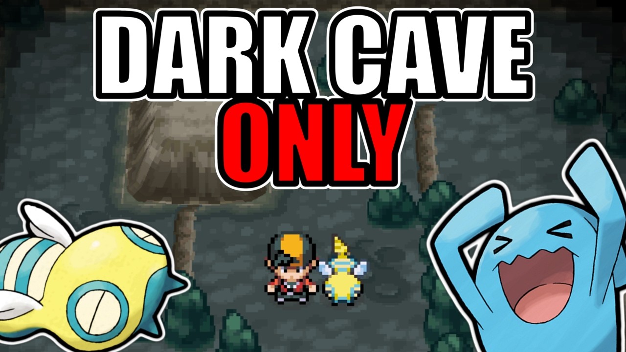 Beating Pokémon Heart Gold with only Dark Cave Pokémon!