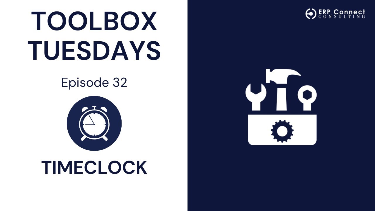 Toolbox Tuesday - Episode 32: TimeClock