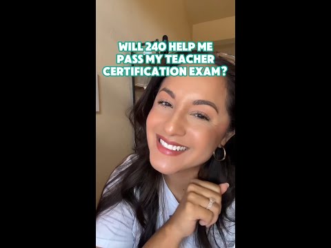 How to Pass Your Teacher Certification Exam