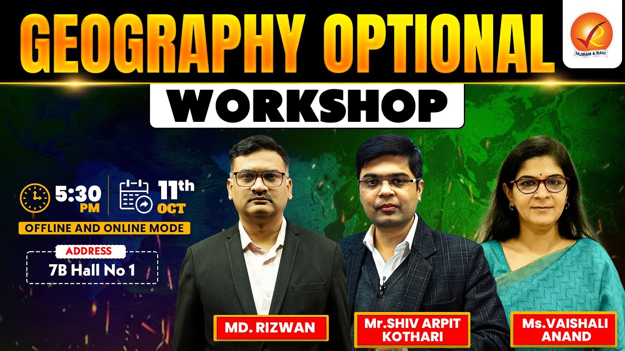 Geography Optional Workshop