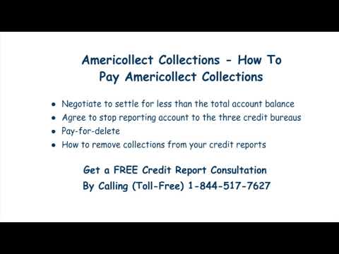 Americollect Collections - How To Pay Americollect Collections