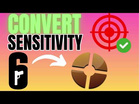How to Convert Rainbow Six Siege Sensitivity to Team Fortress 2