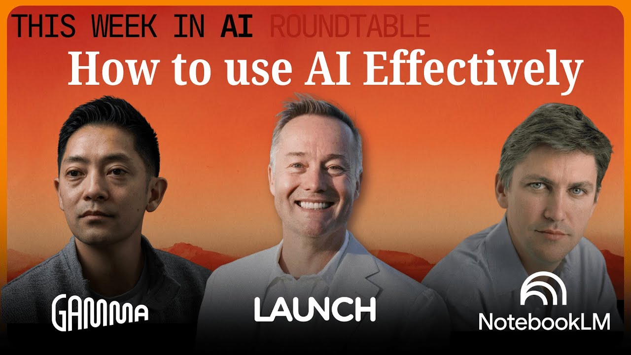 AI makes you more creative, AI Roundtable with Steven Johnson and Grant Lee | E2231