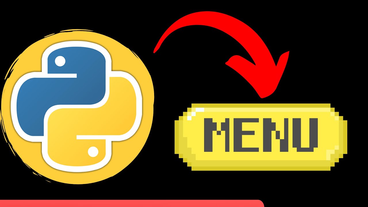Menu widget in Tkinter - Python