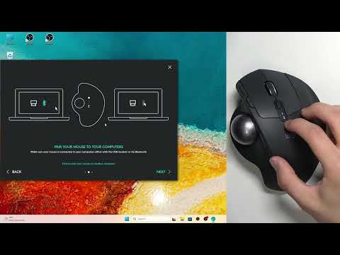Logitech MX Ergo – How to Connect to 2 Computers