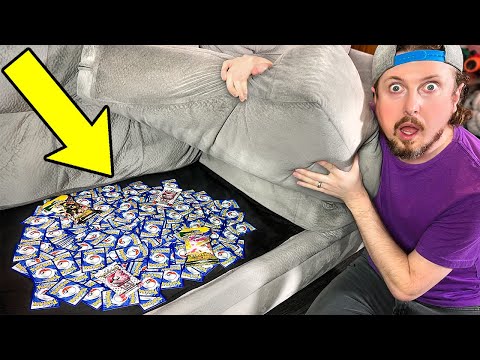 The Hidden Pokemon Cards CHALLENGE In My House! (opening)