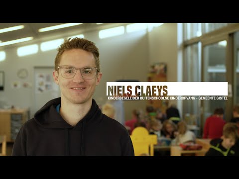 Niels Claeys - Kinderbegeleider Buitenschoolse Kinderopvang - Gemeente Gistel