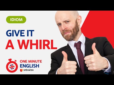ONE MINUTE ENGLISH! GIVE IT A WHIRL (EPISODE 172)