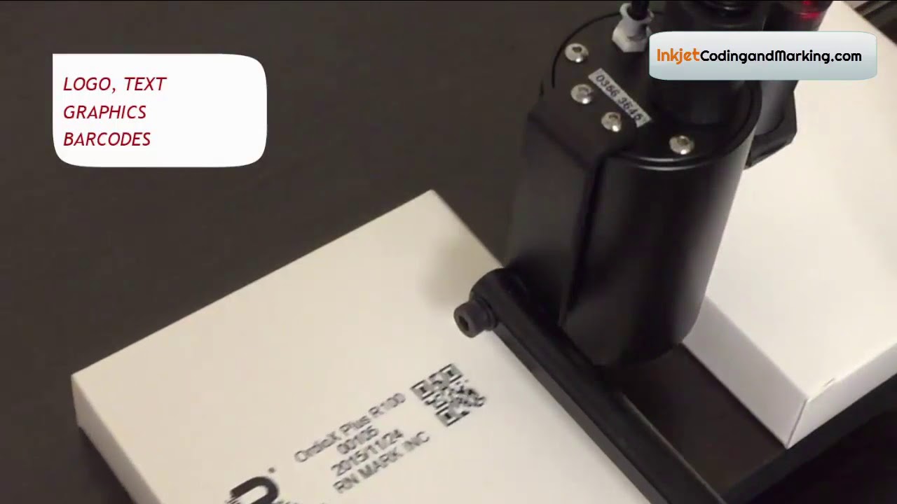 Industrial Inkjet Printer - RN Mark E1 18 HiRes - CIJ Printing