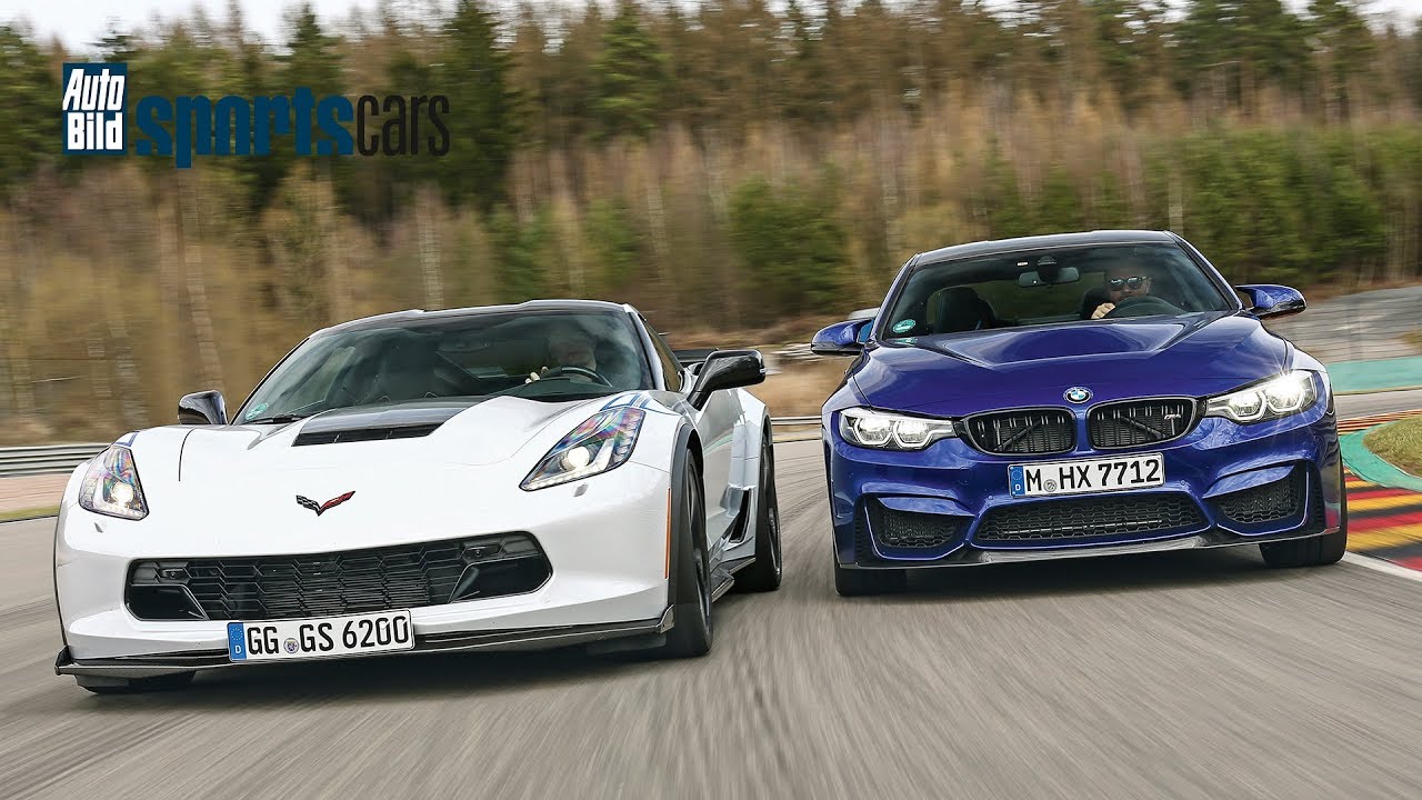 Chevrolet Corvette Grand Sport Destroys BMW M4 CS in Sachsenring Track ...