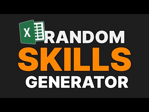 Excel Random Word Generator