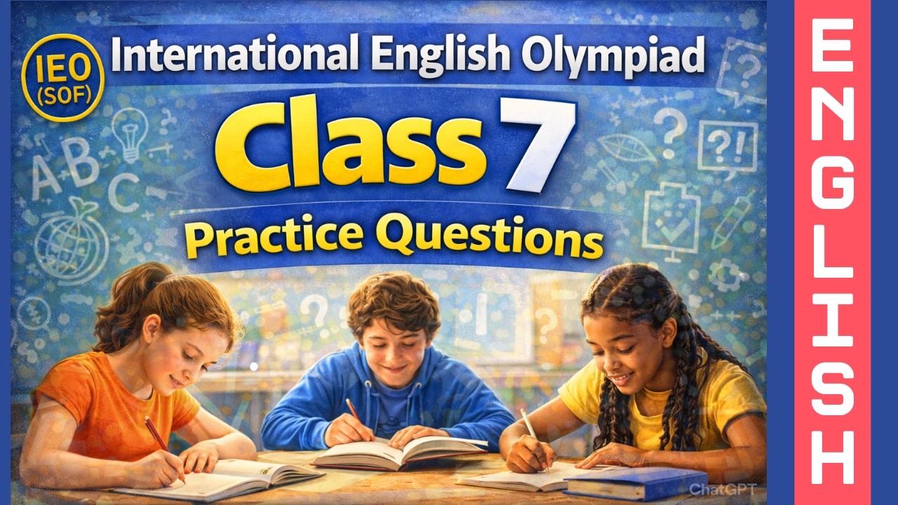 International English Olympiad (SOF) Class 7: Sample Practice Paper 1