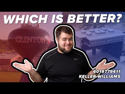 BRANDON MS vs CLINTON MS | Where to live in Jackson Mississippi