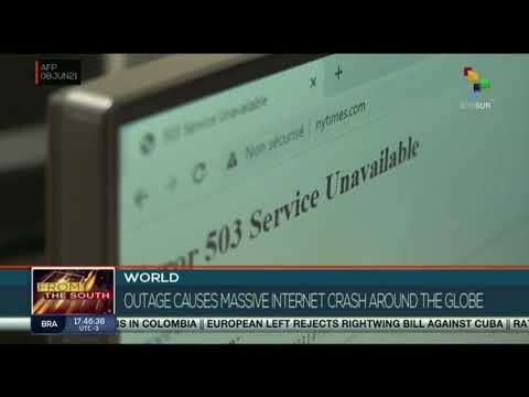 World: Outage causes massive internet crash around the globe