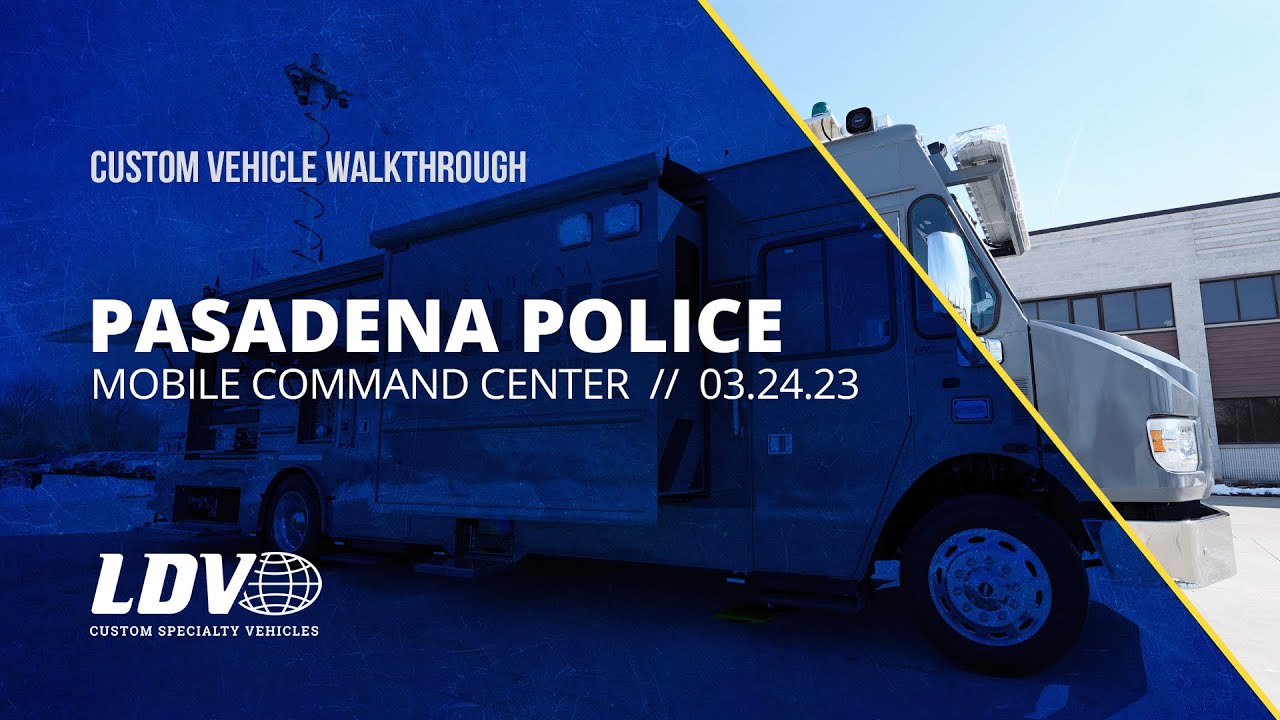 Pasadena Police (CA) Mobile Command Center