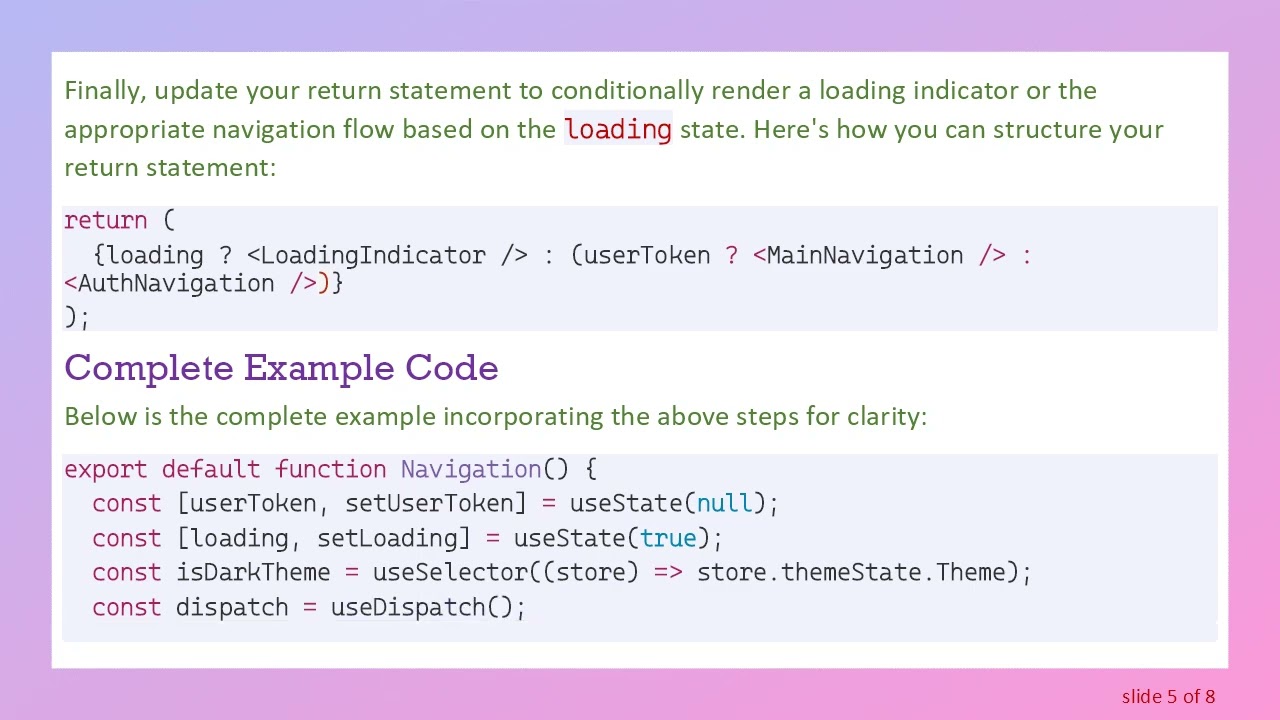 Solve Your React Navigation Auth Flow Issue