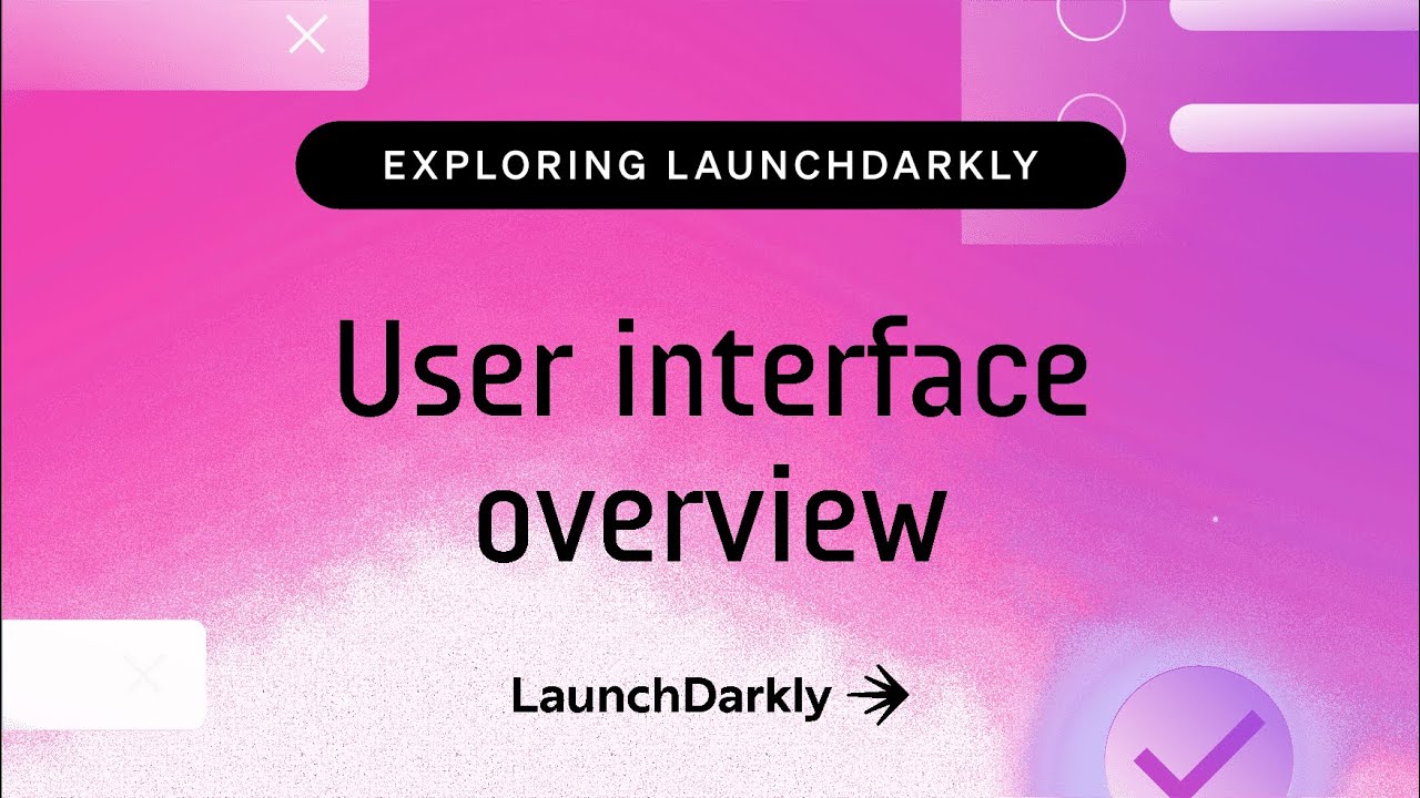 User interface overview