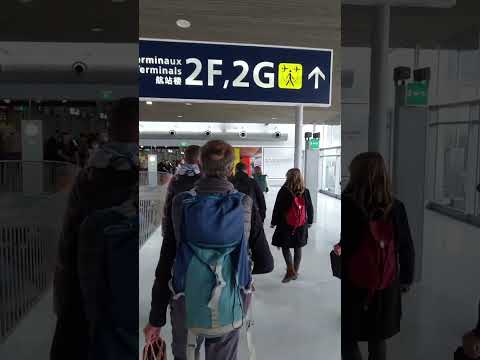 #paris #airport # charles de gaulle airport# terminal 2E-2F-2G,Gates K(1)