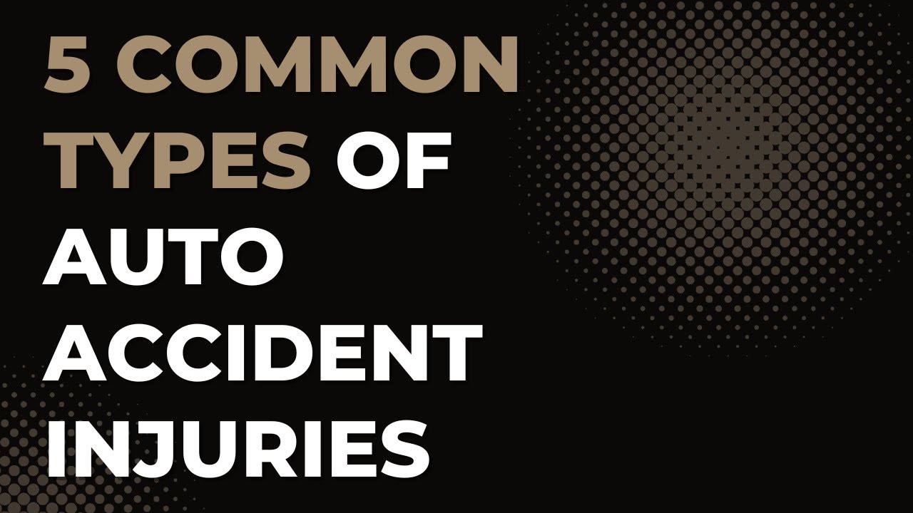 5 Common Types of Auto Accident Injuries in California | Case Barnett ...