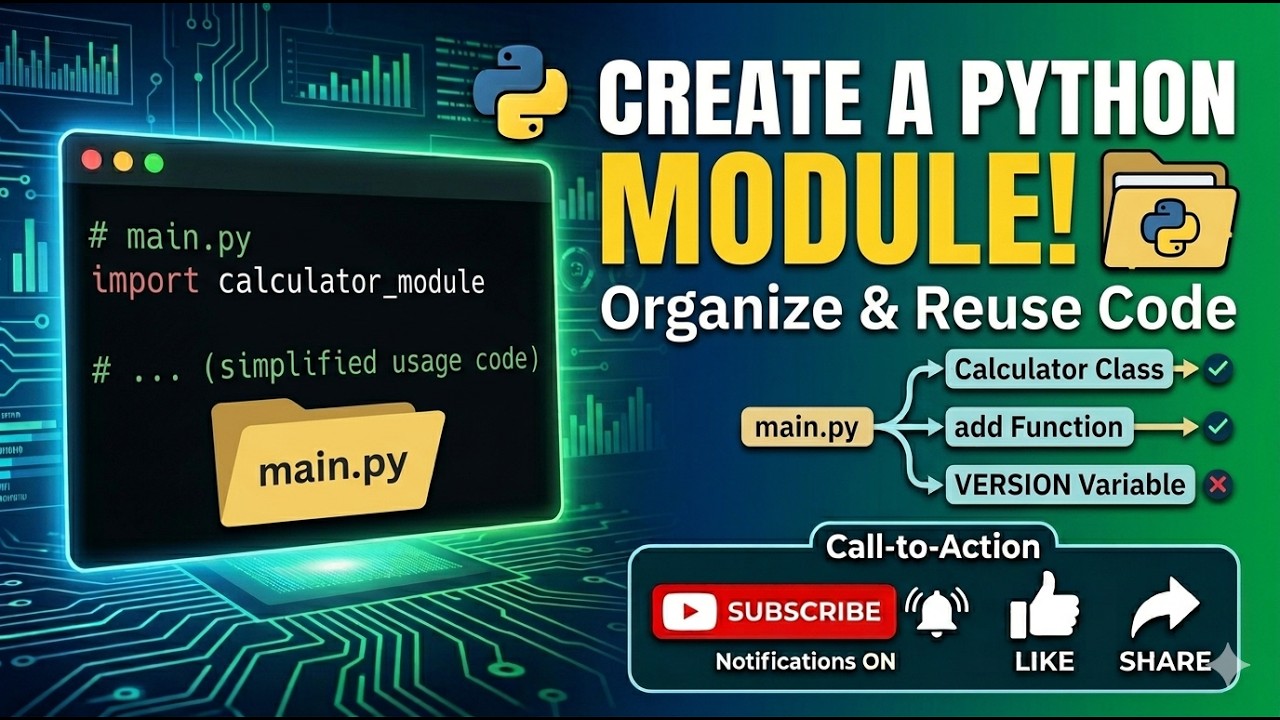 how to create modules in python and reuse code