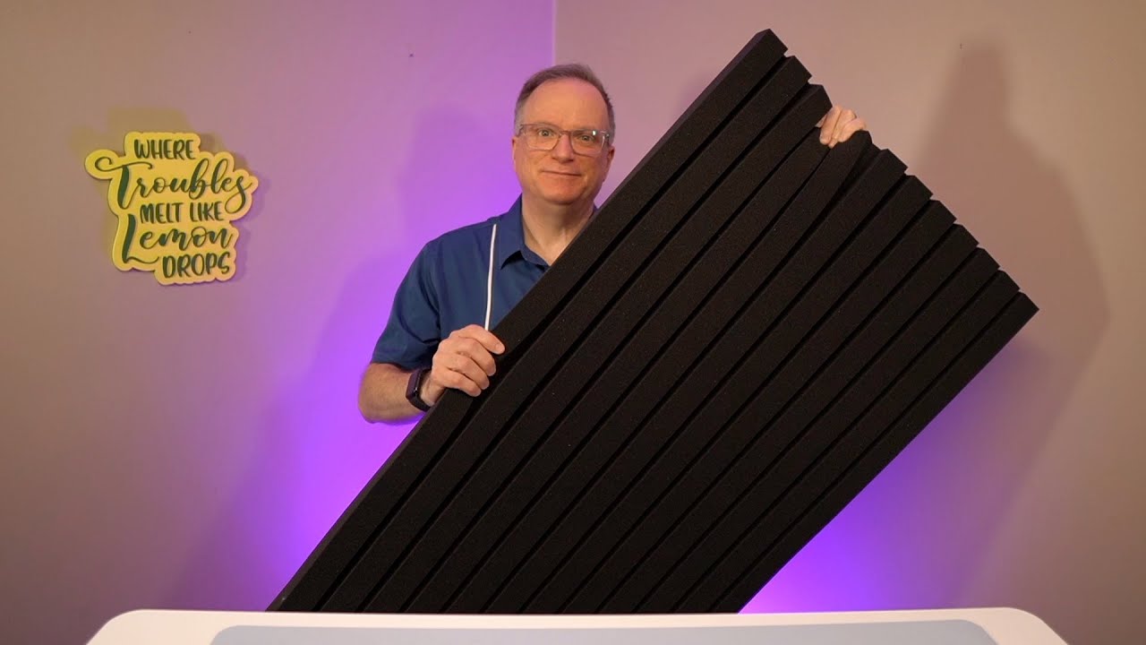 Acoustic Foam Panels, 48 x 24 x 2 inches, Sound Dampening