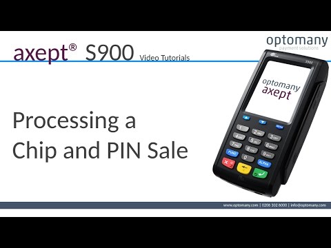 Processing a Chip and PIN Sale