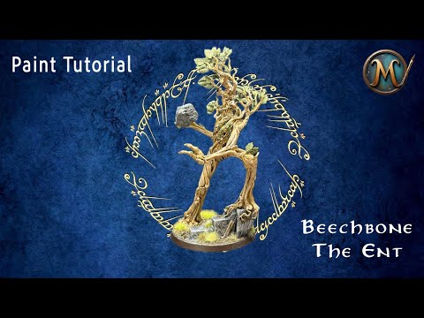 How to paint Beechbone the Ent | Lord of the Rings MESBG Painting Tutorial