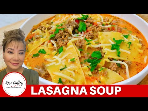 Lasagna Soup | Lasagna Soup Recipe