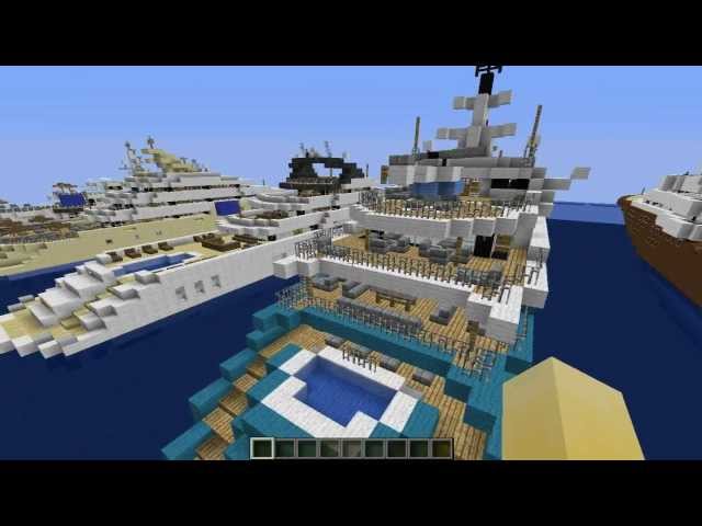Hammer Head (Yacht) Minecraft Map