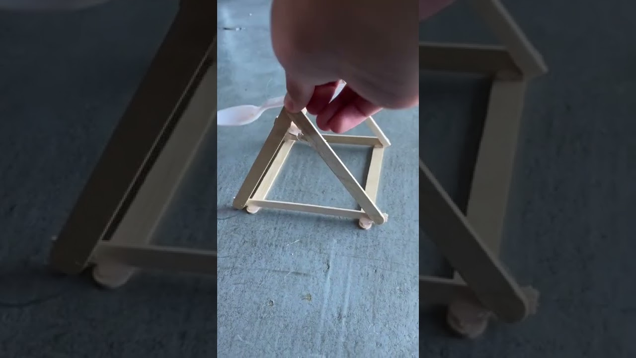 Simple catapult #building #catapult #build