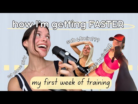 GETTING FASTER - Full Week of Running! 10K PR Training.