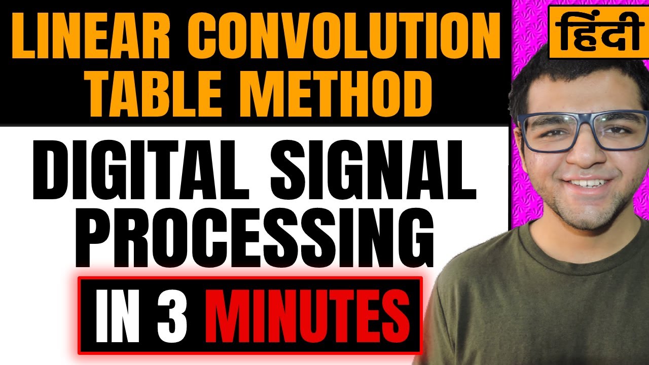 linear convolution tabular method