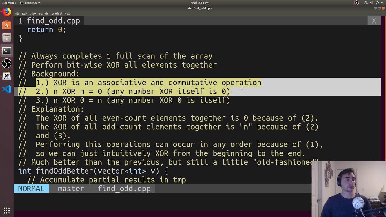 Clever Code: Finding the Odd-Count Number (fixed)