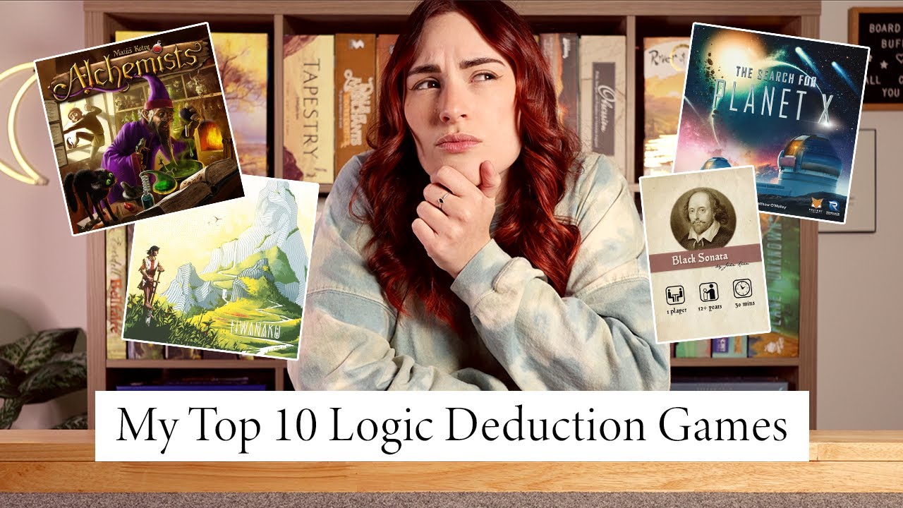 My Top 10 Logic Deduction Board Games!