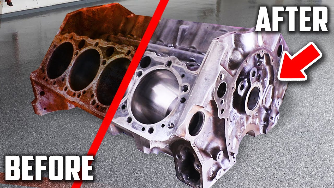 THE SECRET TO SUPER CLEANING YOUR ENGINE BLOCK!