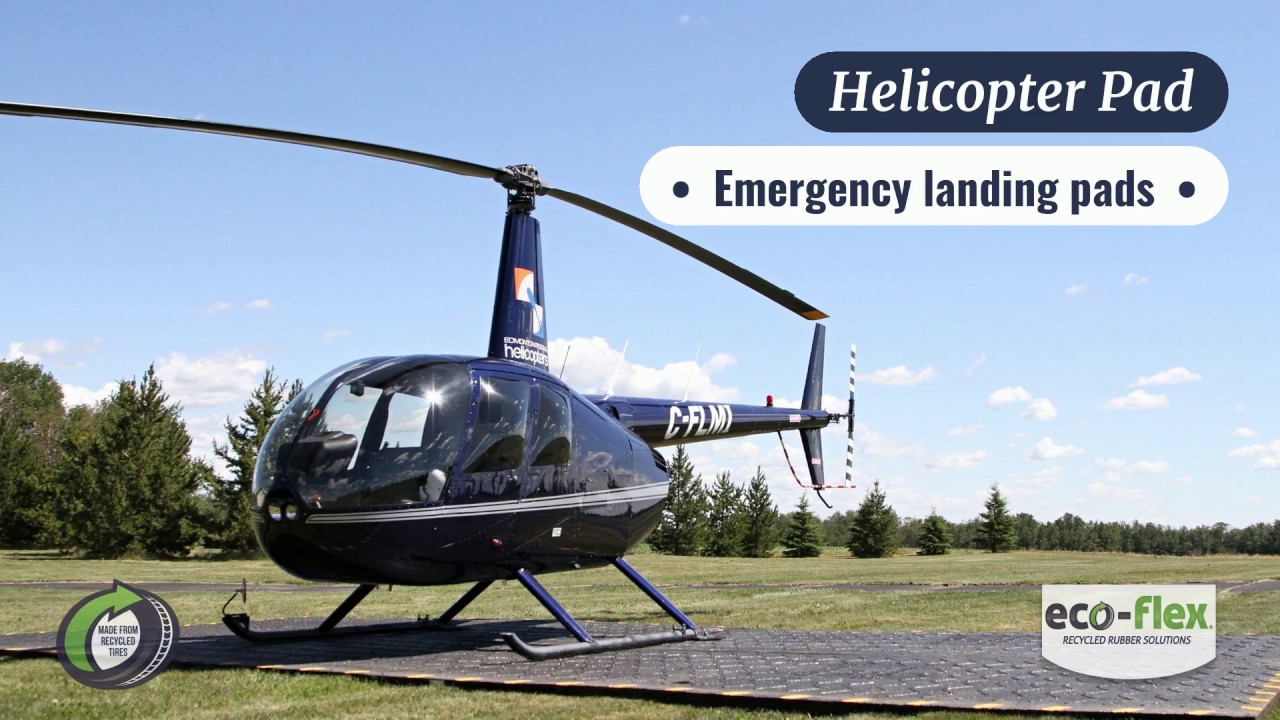 Helicopter Pad - Eco-flex Recycled Rubber Solutions