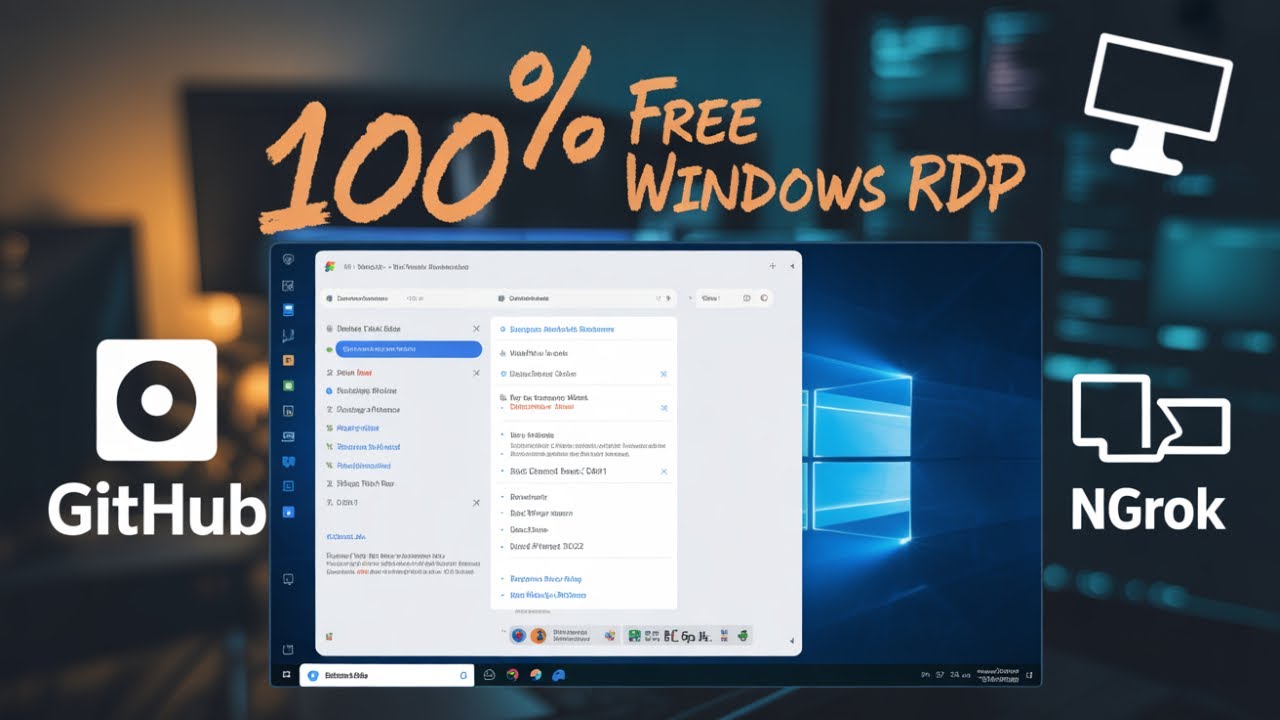 Create FREE RDP from GitHub with This SIMPLE Method