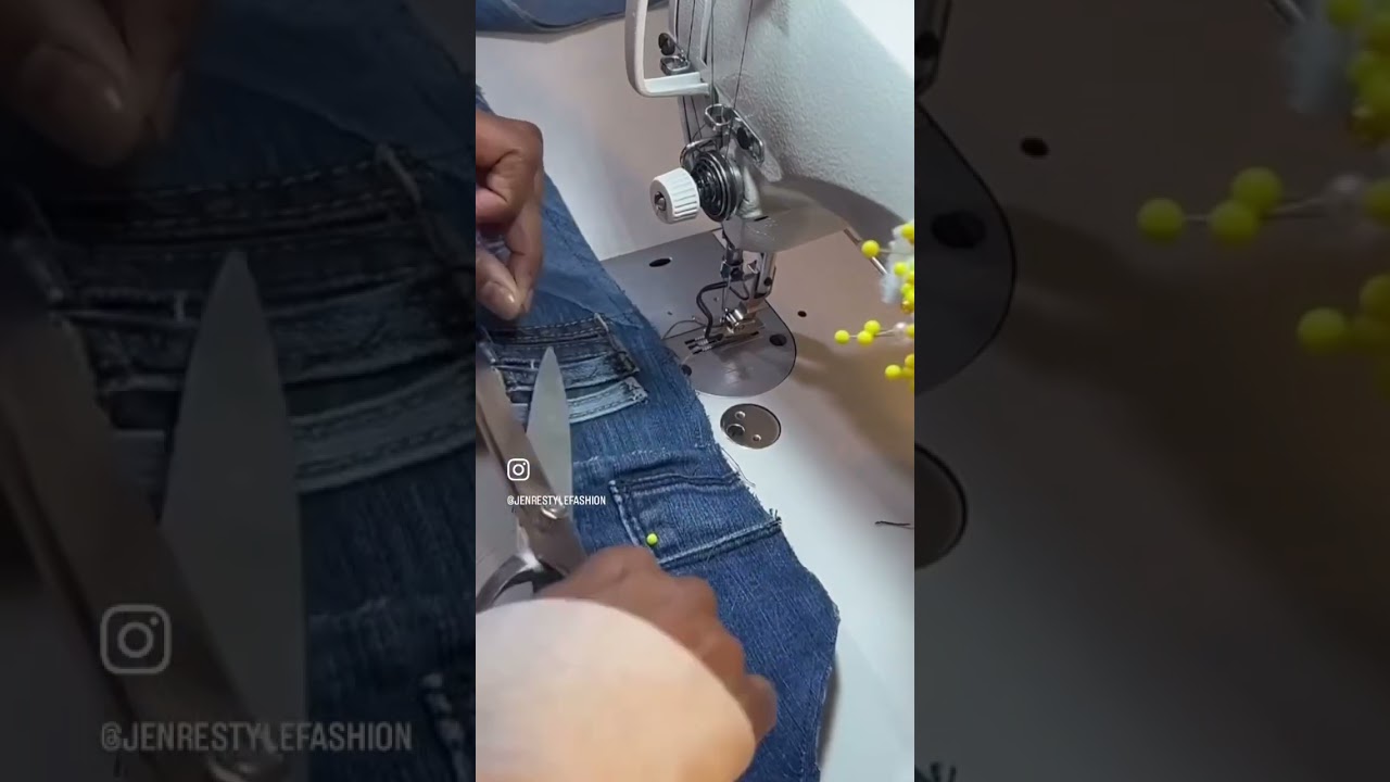 Upcycled Denim Tie - full tutorial tmrw