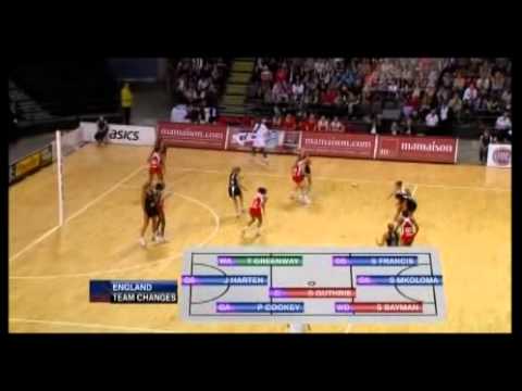 Netball: Silver Ferns v England International Series 2011 Test 1