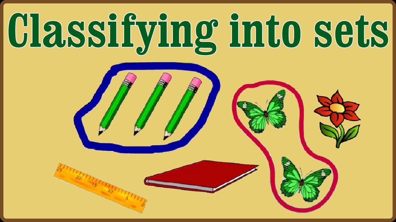 Mathematics - Sets - Classifying into sets