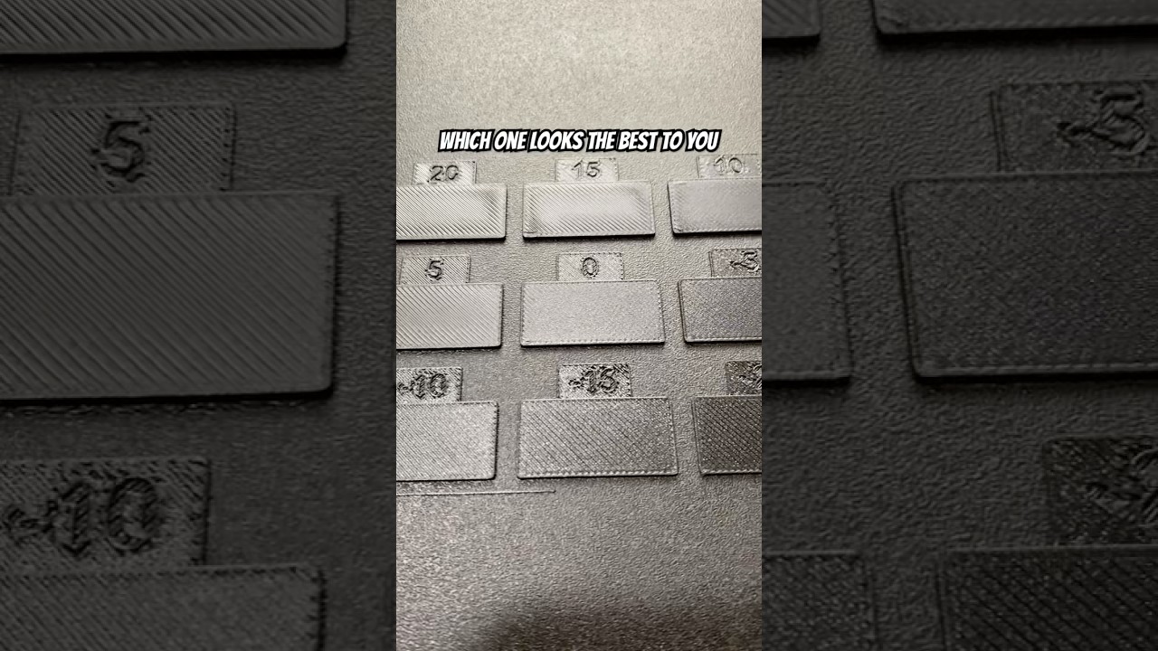 #3dprinting tuning. Coarse Flow Rate test and decision time.