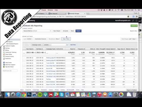 Facebook Reports & Advertising Data Analysis - Crushing E-Commerce - Lesson 17