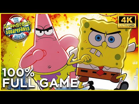 SpongeBob SquarePants Movie: The Game (PS2) 4KHD | FULL 100% Walkthrough LONGPLAY