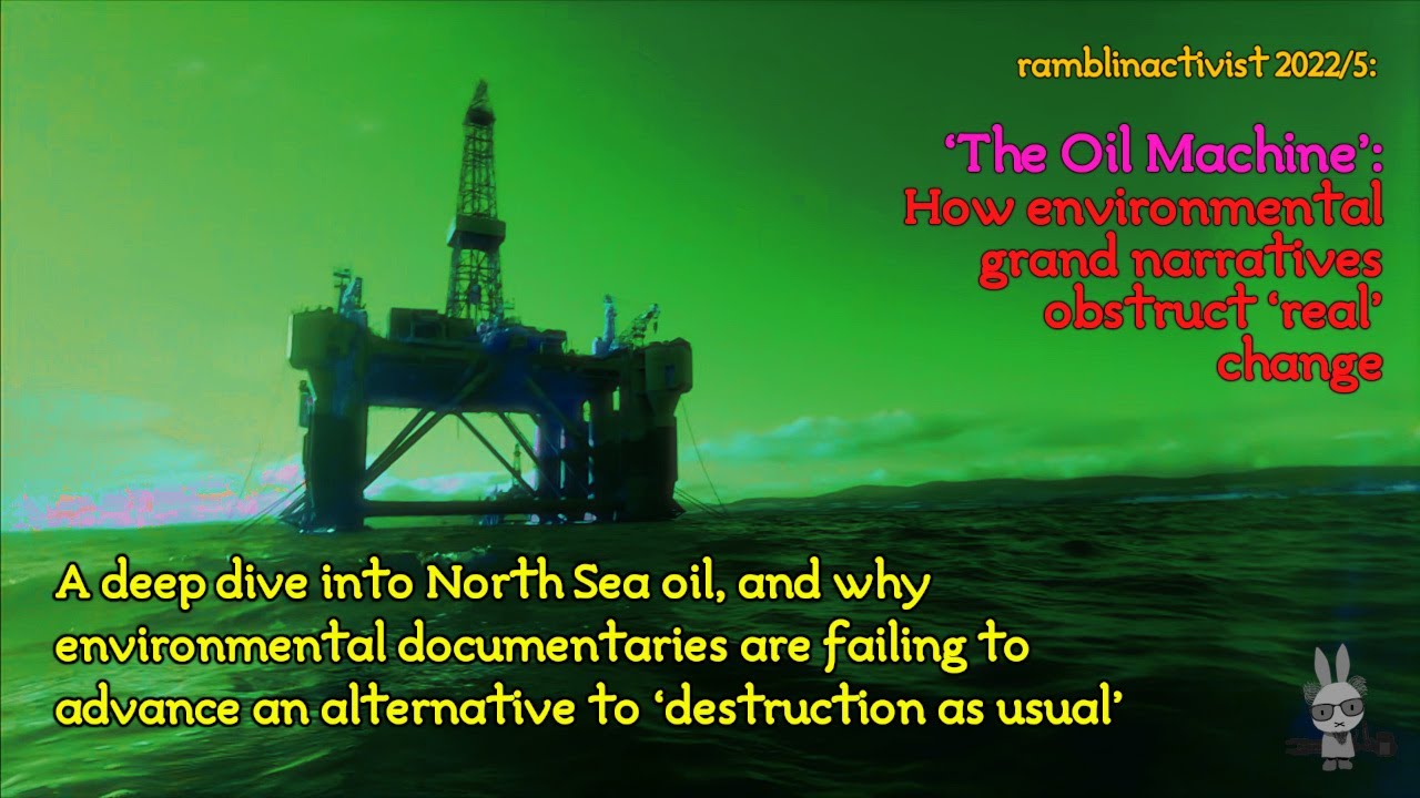 ‘The Oil Machine’: How grand eco-narratives obstruct change (a review) – The Meta-Blog, no.25.