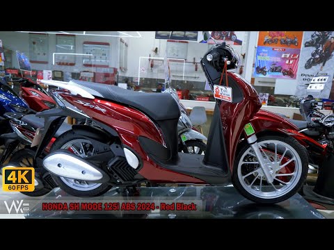 Honda SH Mode 125i ABS bản 2024 Đỏ Đen ➖ Walkaround 💋💋