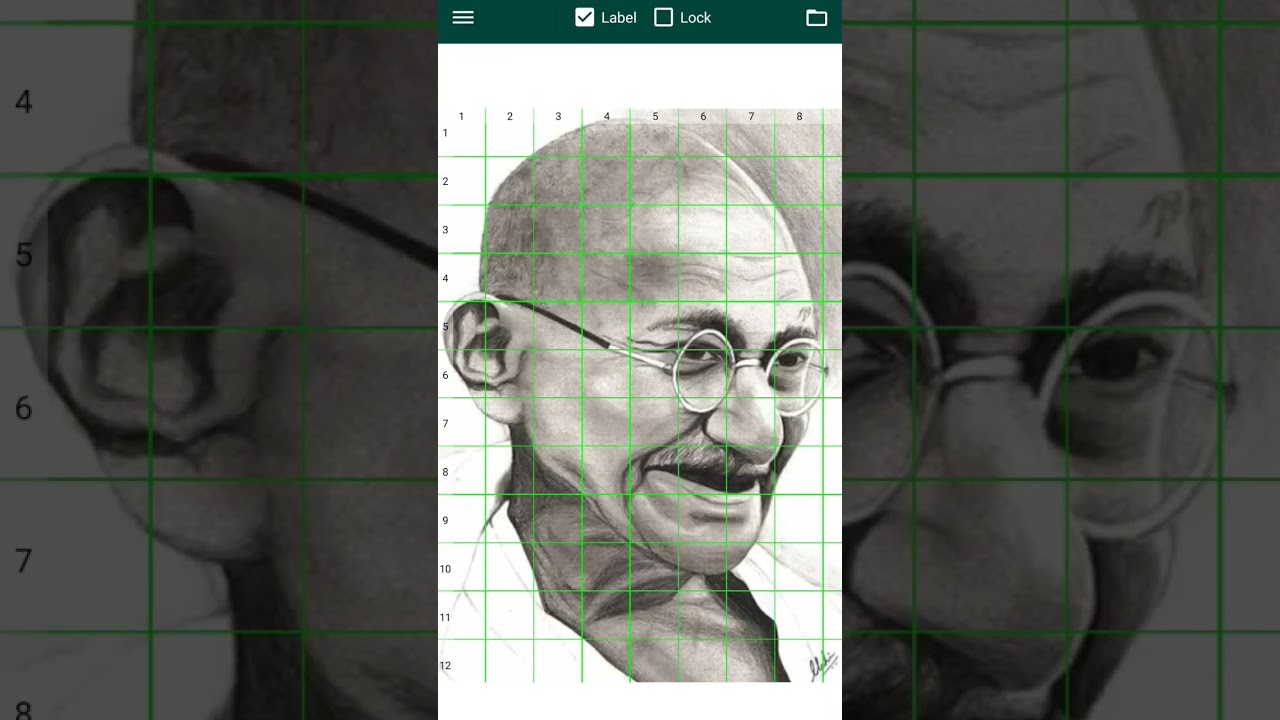 👆How to make Grid to photo #sketch #shortvideo
