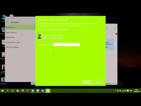 How to logout from Microsoft Account on Windows 10