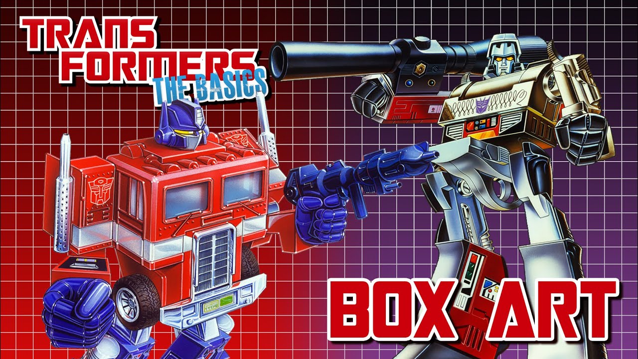 TRANSFORMERS: THE BASICS on BOX ART